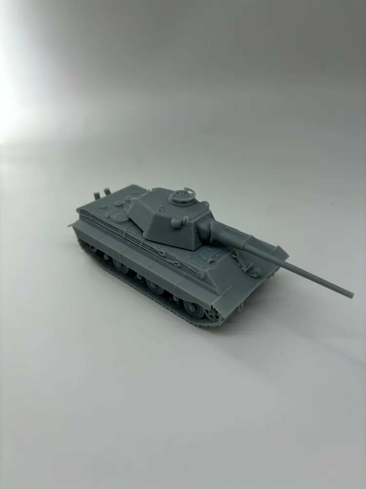 Средний танк E50M, соотношение 1 к 100, 3d модель танка