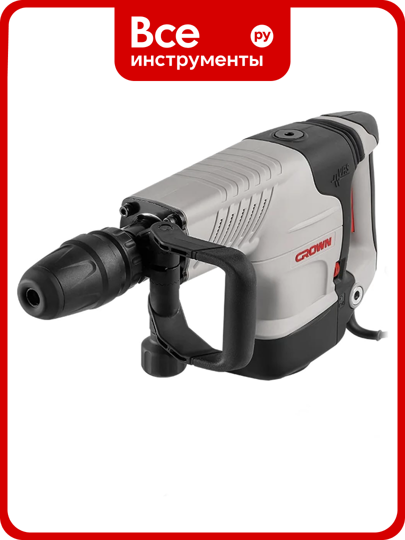 Отбойный, CROWN, молоток CROWN CT18123V BMC, 11 кг, выполнения строительных работ