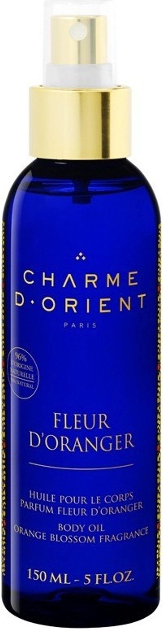 Charme d'Orient Масло для тела с цветочным ароматом Massage Oil Flowers Fragrance 60ml