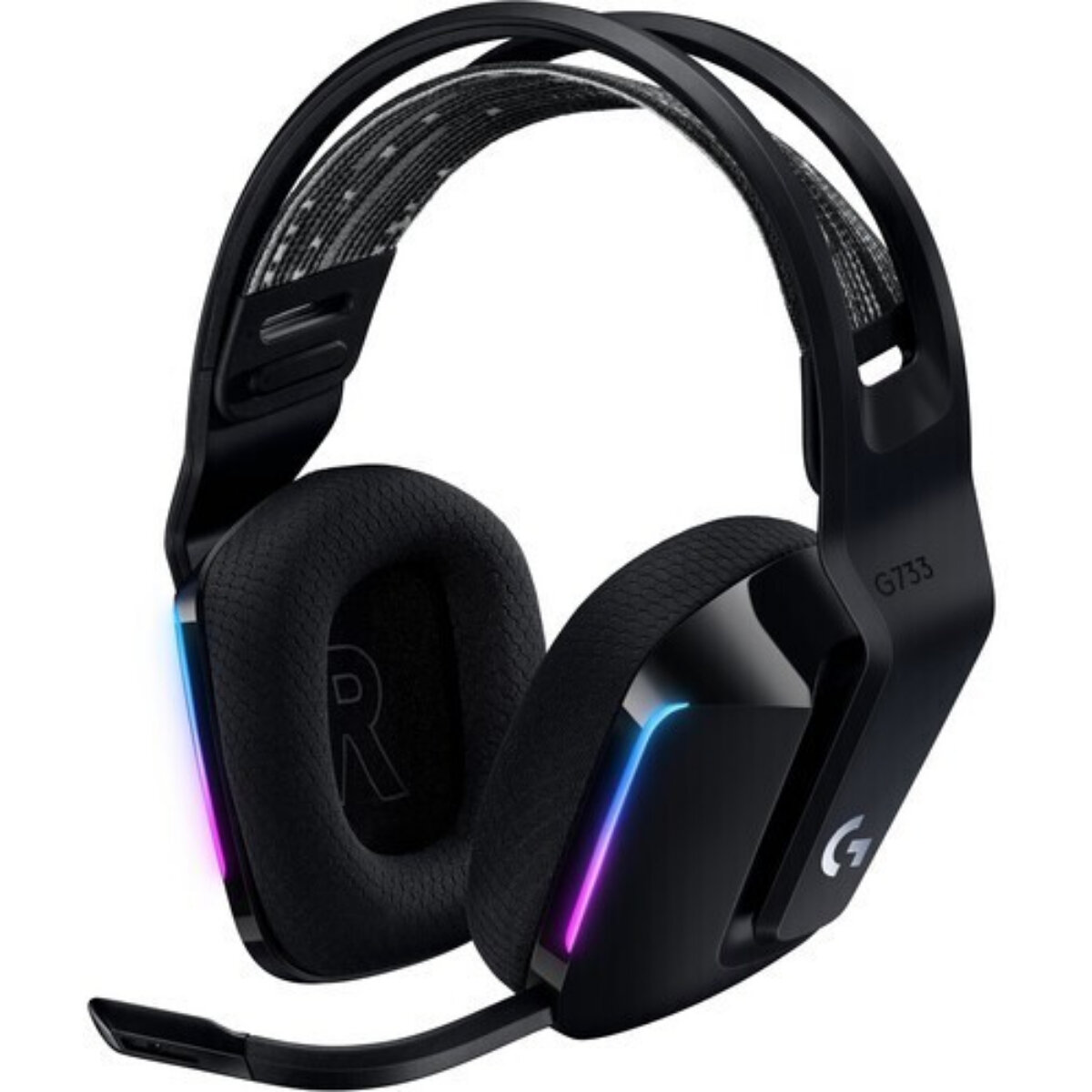 Наушники беспроводные Logitech G733, беспроводные, Черный (981-000866)