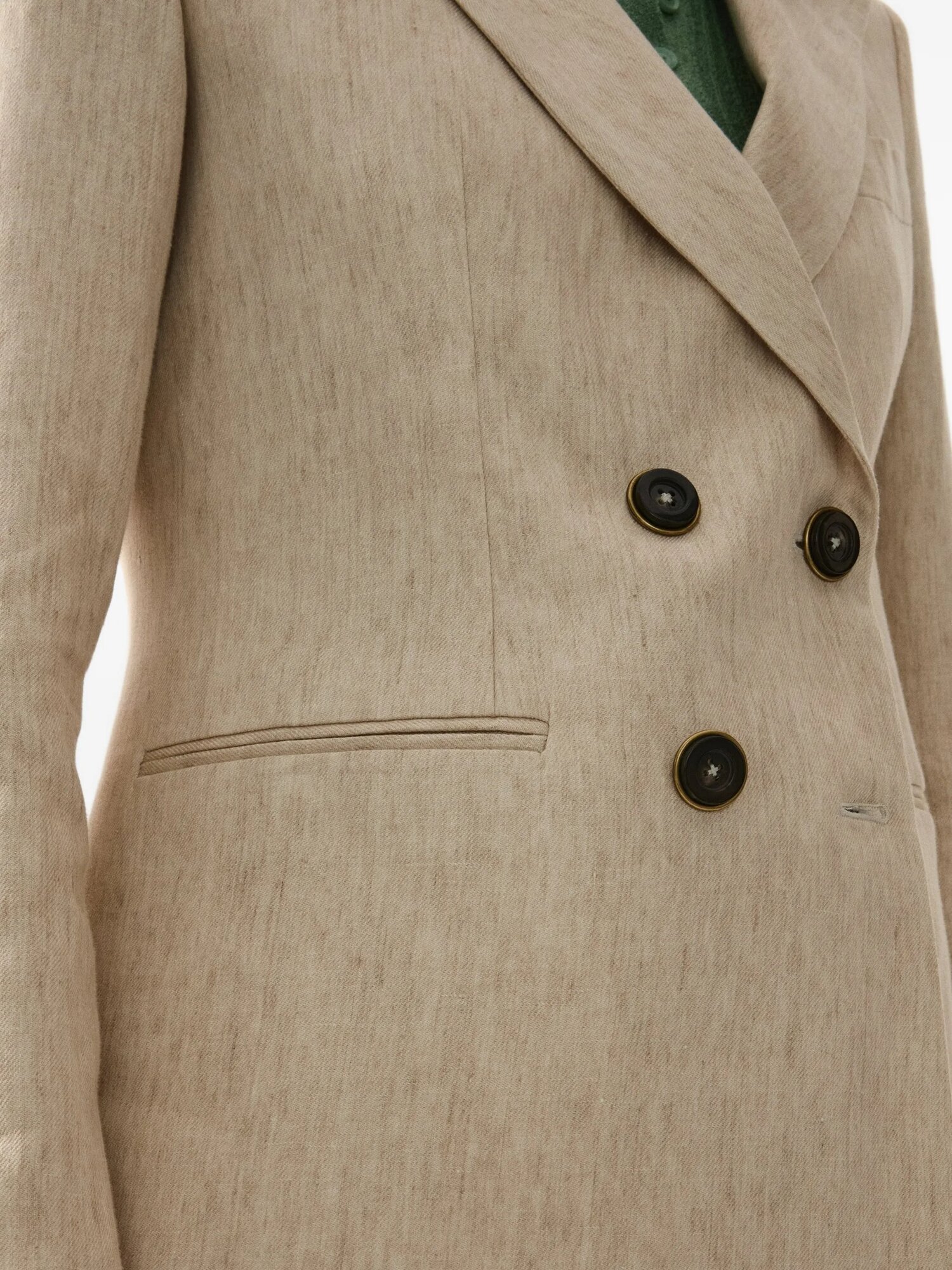 Пиджак FORTELA Bastien double-breasted blazer, размер 38, разноцветный — фото 1