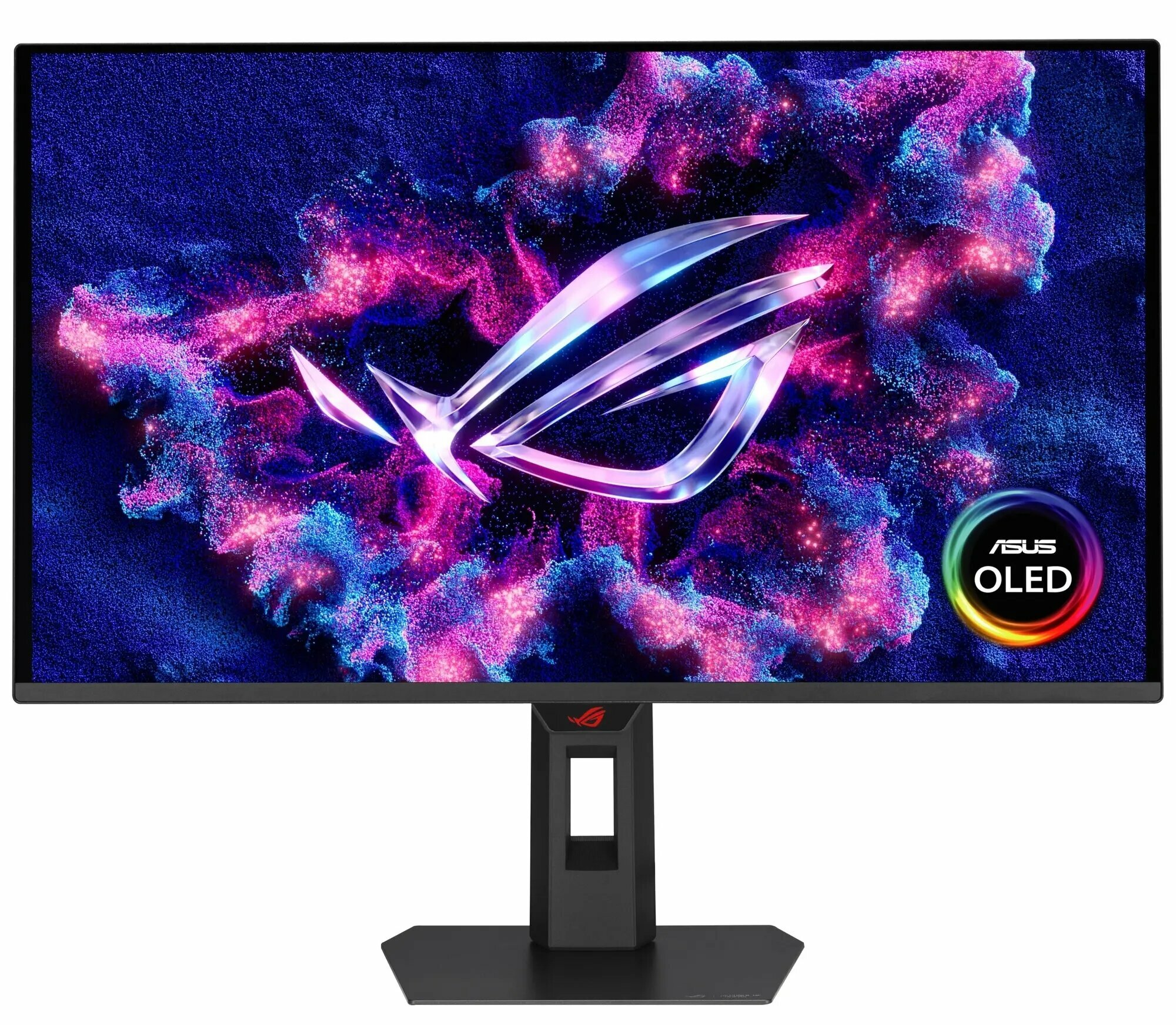 Монитор 26.5" Asus ROG Strix XG27AQDPG QD-OLED 2560x1440, 500 Гц, 0.03 мс, 16:9, 300 кд/м², DP 1.4, HDMI 2.1 x2, 3.5 Jack, USB Hub (3x USB 3.2), G-Sync Compatible, FreeSync, черный