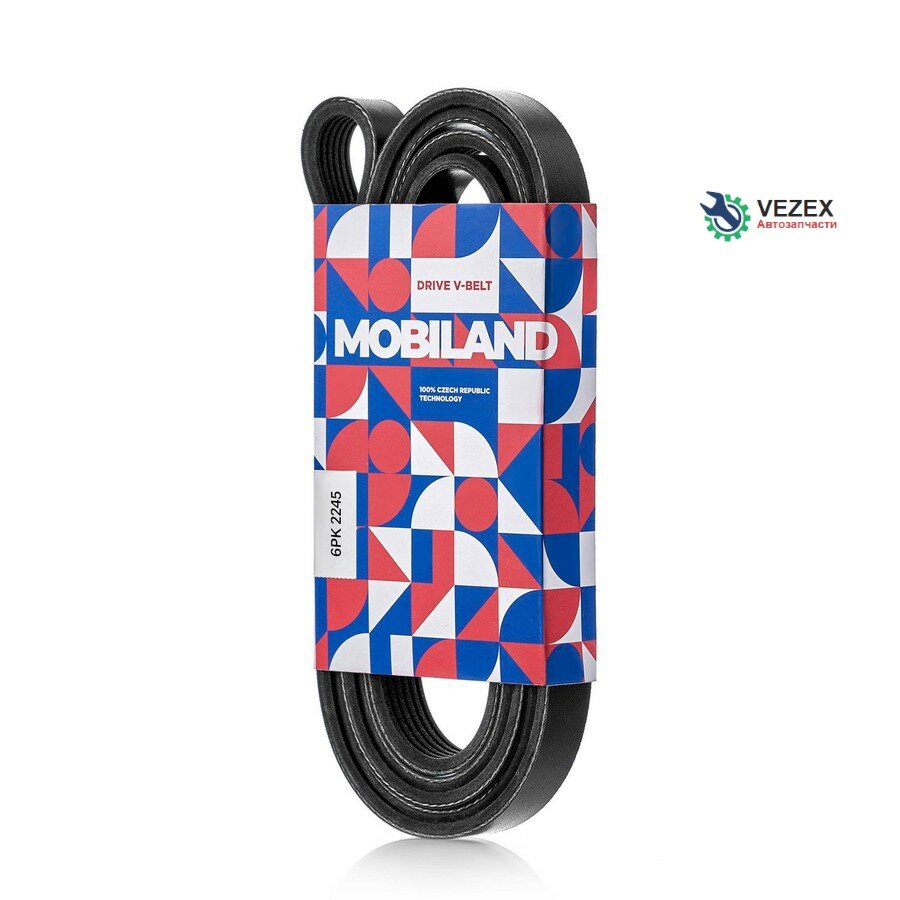 MOBILAND 501262245 ремень поликлиновой! 6PK2245\ MB, Audi 100 2.6/2.8 90-94