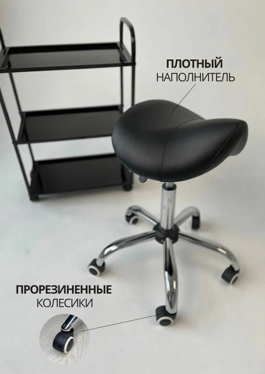 Стул мастера, черное — фото 1