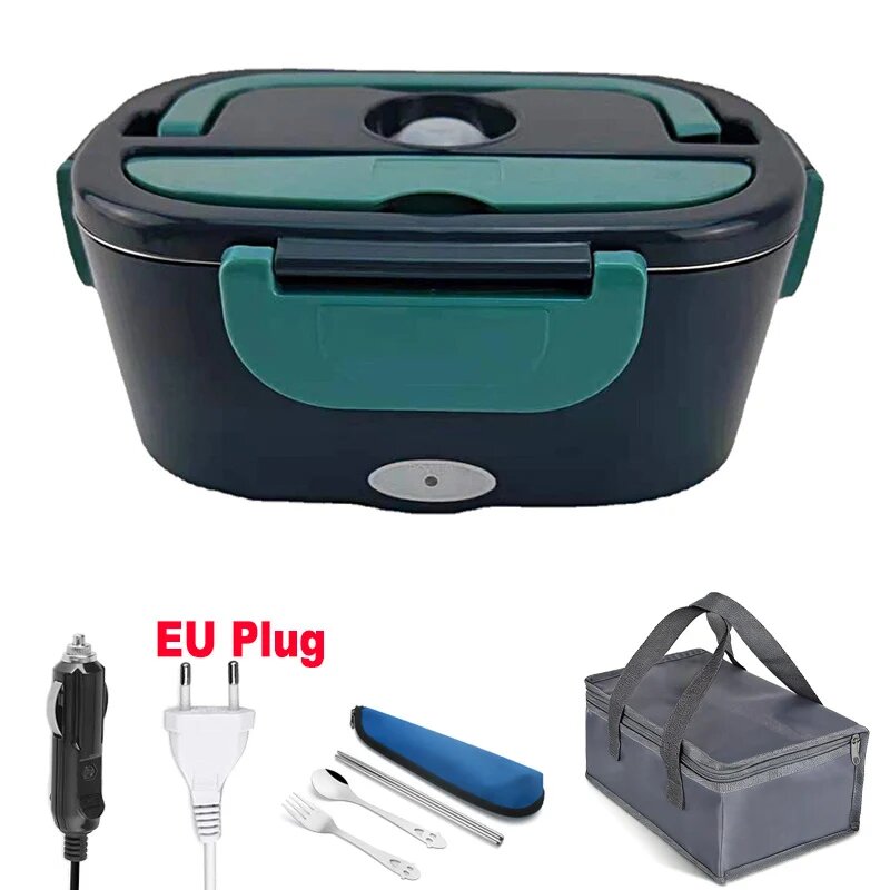 Электрический ланч-бокс Car EU Plug- Bag Set
