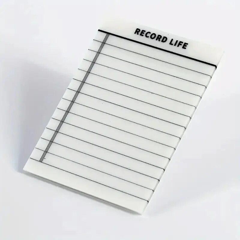 Прозрачный блокнот-стикер Record Life 1 pack