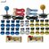 Игровой набор Raspberry Pi Arcade Joystick yellow-blue