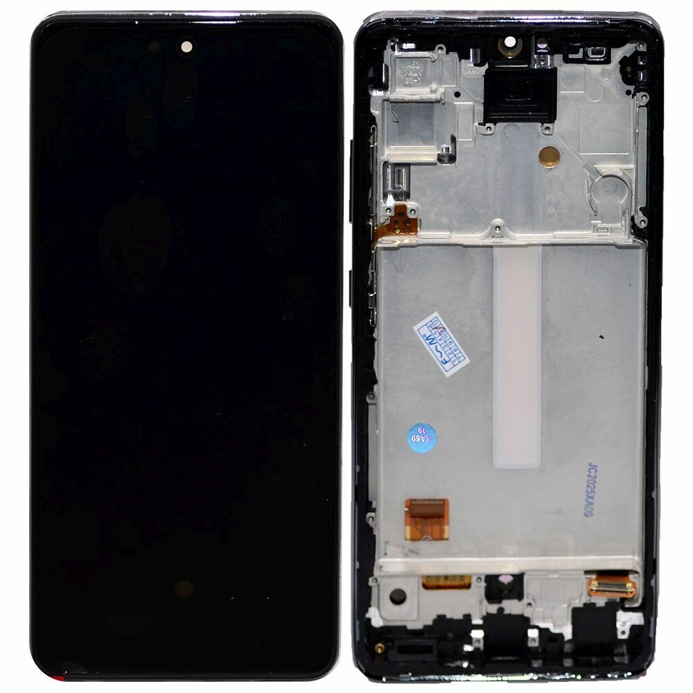 Дисплей для Samsung Galaxy A52 с тачскрином , в рамке (In-Cell) , Черный
