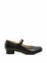 Балетки MM6 Buckle-strap square-toe ballet flats, размер 35, , черный