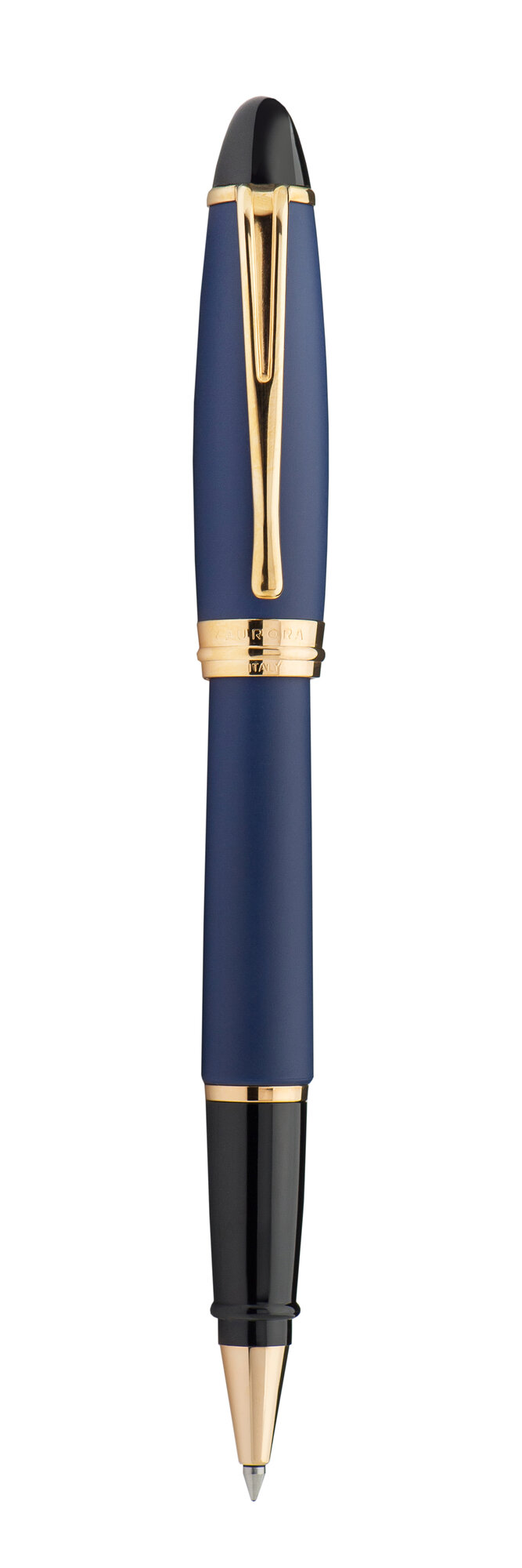 Ручка Роллер Aurora Ipsilon Satin, Blue matt resin GT, в подарочной коробке B70-PB