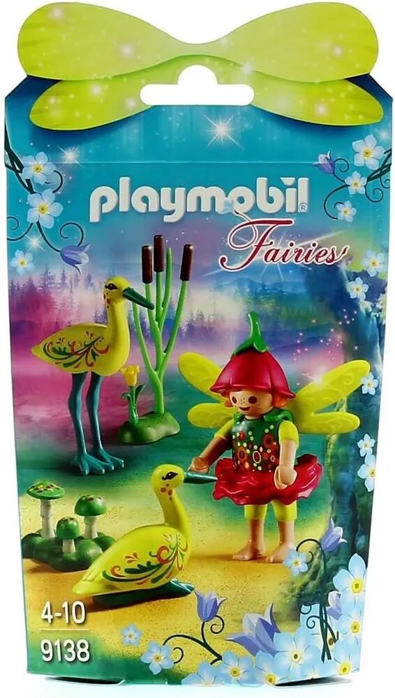 Playmobil-Мир Моби: Фея с аистом-9138