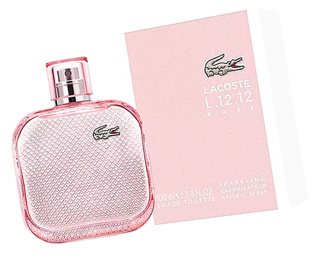 Туалетная вода для женщин Lacoste L.12.12 Rose Sparkling 100 мл - Искрящаяся Роза Лакост