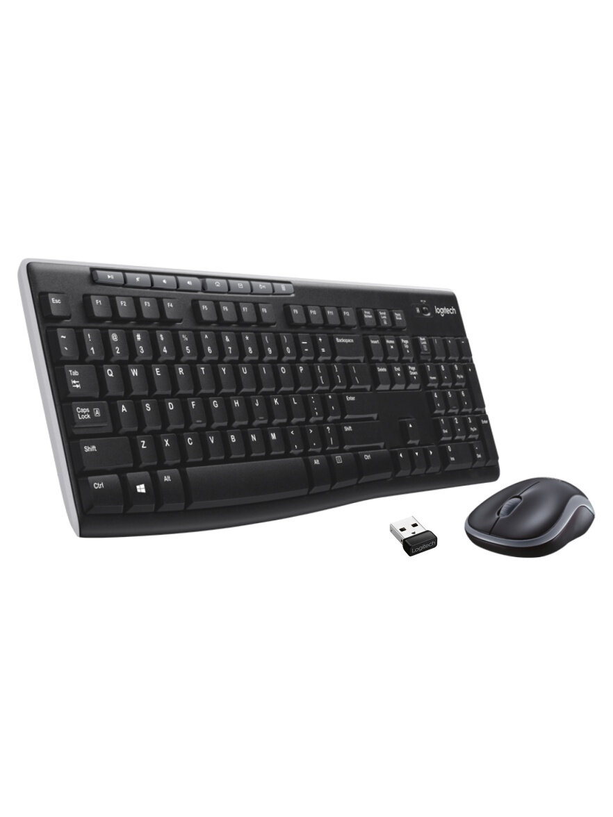 Комплект с беспроводной мышью и клавиатурой Logitech MK270 Desktop (920-004518)
