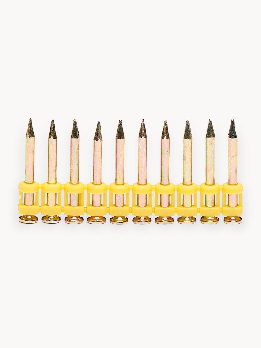 Гвозди по бетону VAPP 3*27 мм усиленные для монтажного пистолета