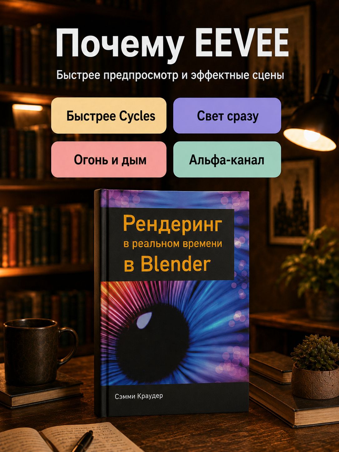 Рендеринг в реальном времени в BLENDER — фото 1