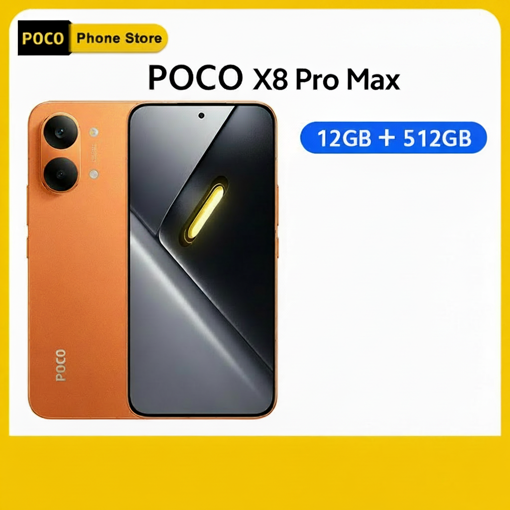 Смартфон Poco X8 Pro Max, 12/512ГБ, global