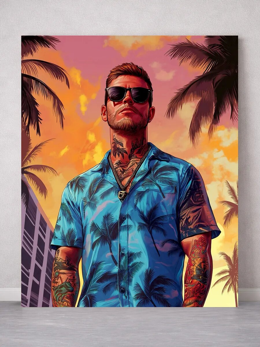 Картина на стену 40х50 см GTA