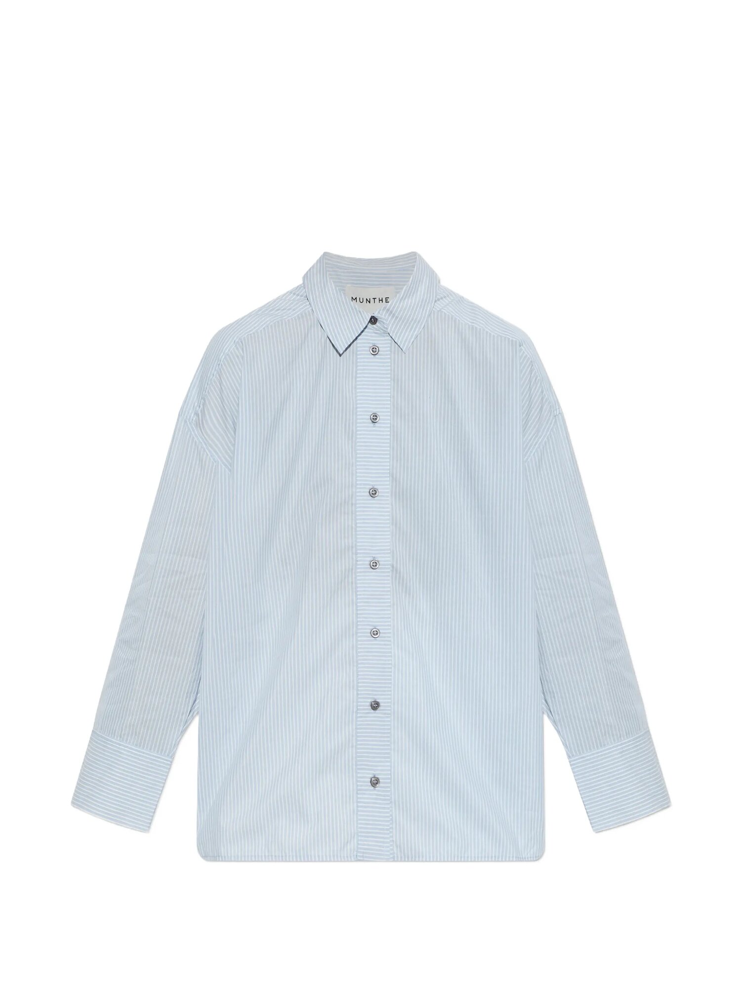 Рубашка Munthe Vontairo stripe-print sequin-embellished shirt