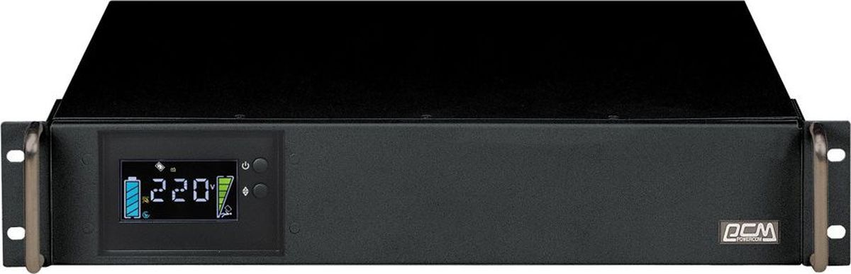 ИБП Powercom King Pro RM KIN-3000AP, черный