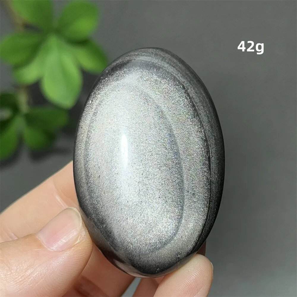 Обсидиан из серебра 29 42g