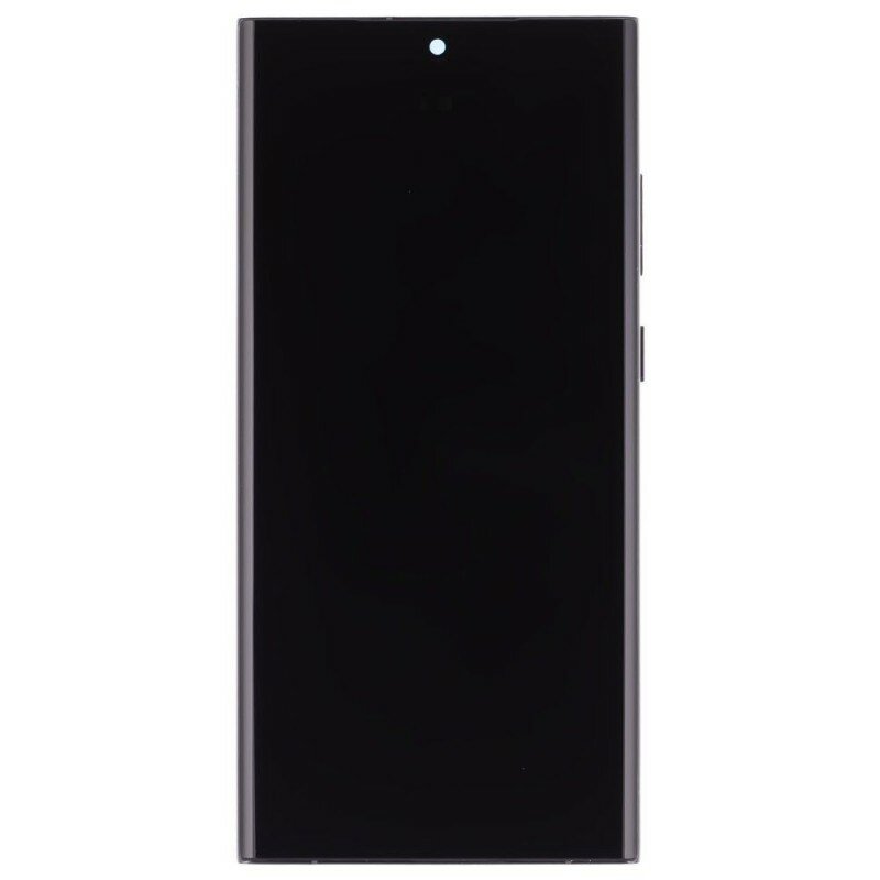 Дисплей для Samsung S918 Galaxy S23 Ultra + тачскрин (черный) (в рамке) (OLED) (Full Size)