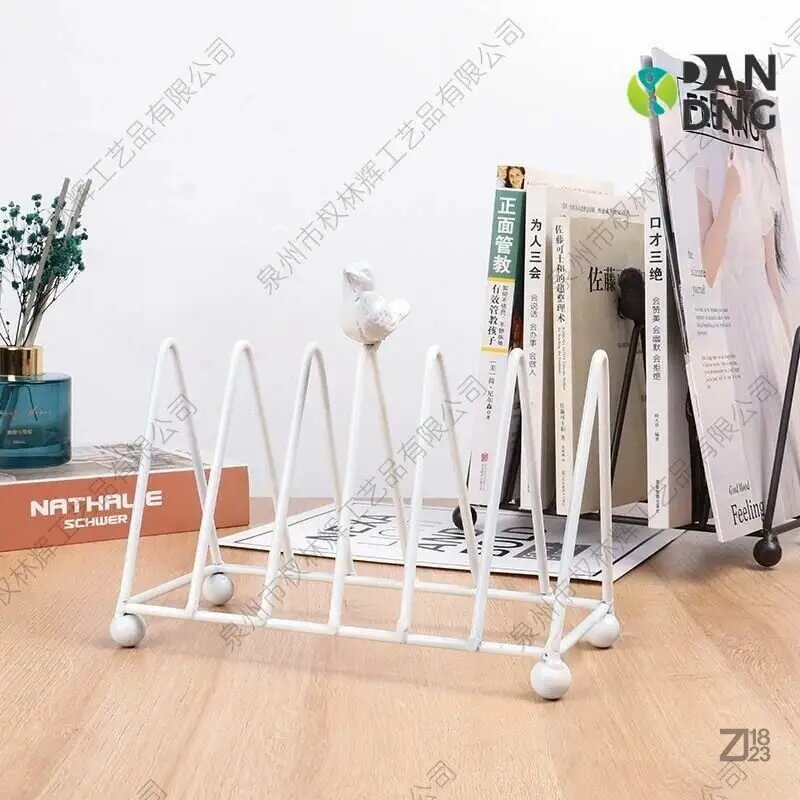 Сушилка для посуды настольная металлическая RPMIKY, 25×18×11 см, 6 отделений, для тарелок и кружек