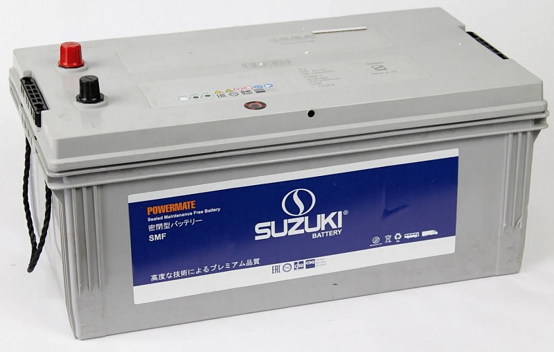 Аккумулятор автомобильный SUZUKI 6СТ-225 D6 225Ah 1110A ОП (512x278x239) D6 512x278x239