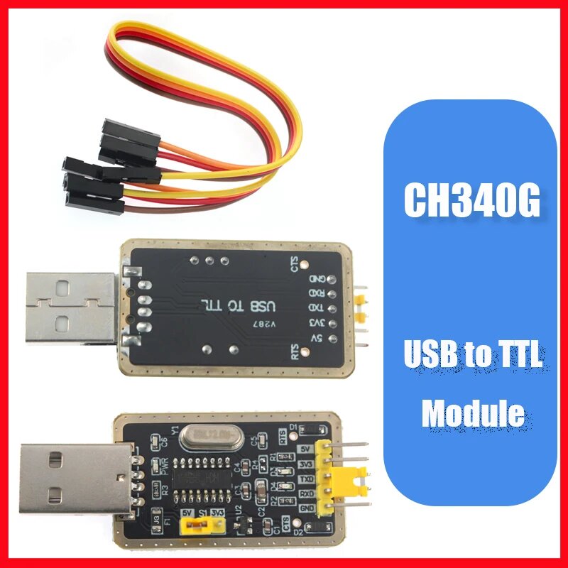 USB-TTL Модуль CH340 3.3В/5В — фото 1