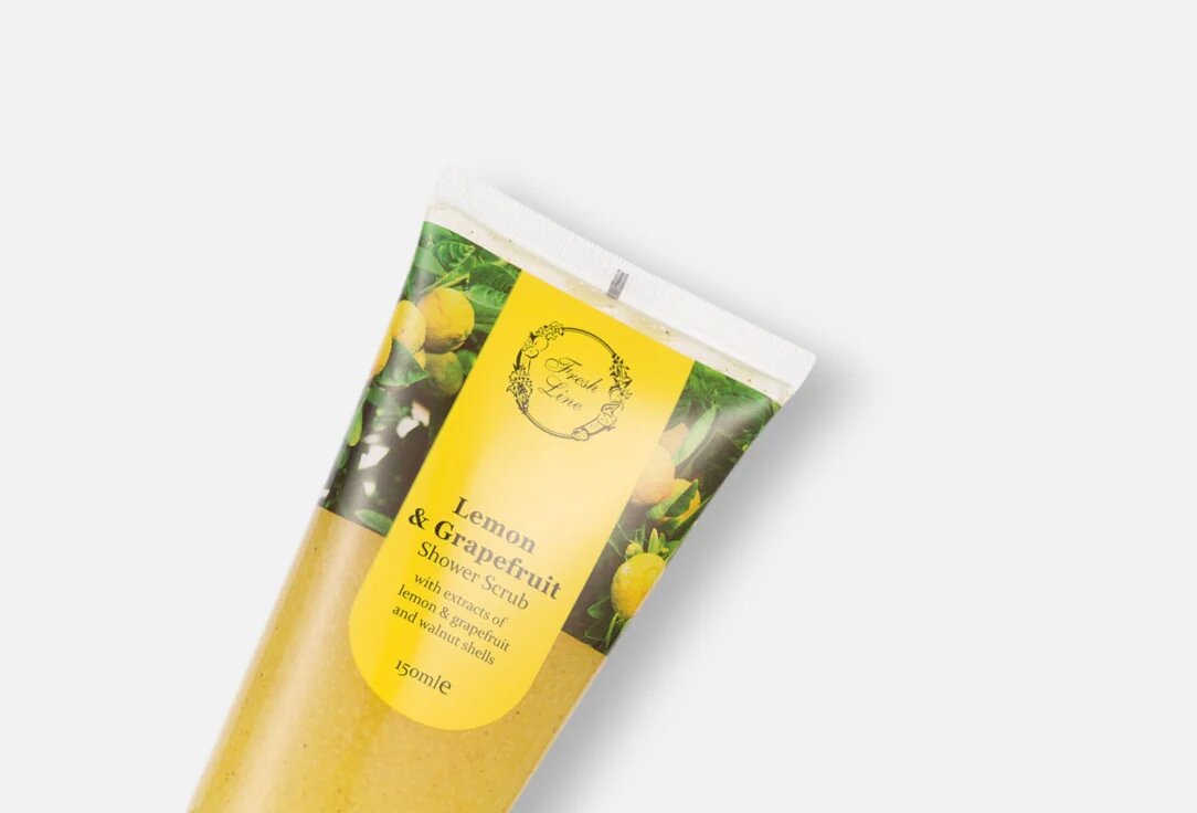 Fresh Line Lemon & Grapefruit Гель-скраб для душа 150 мл