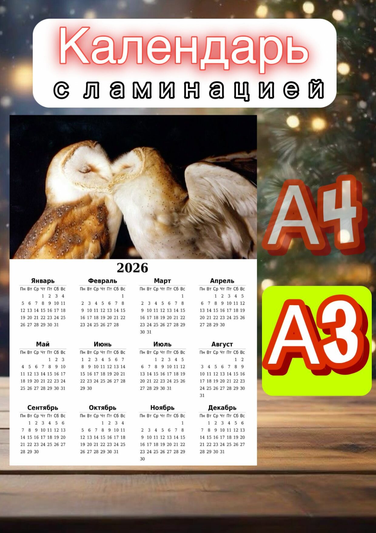 Календарь А3