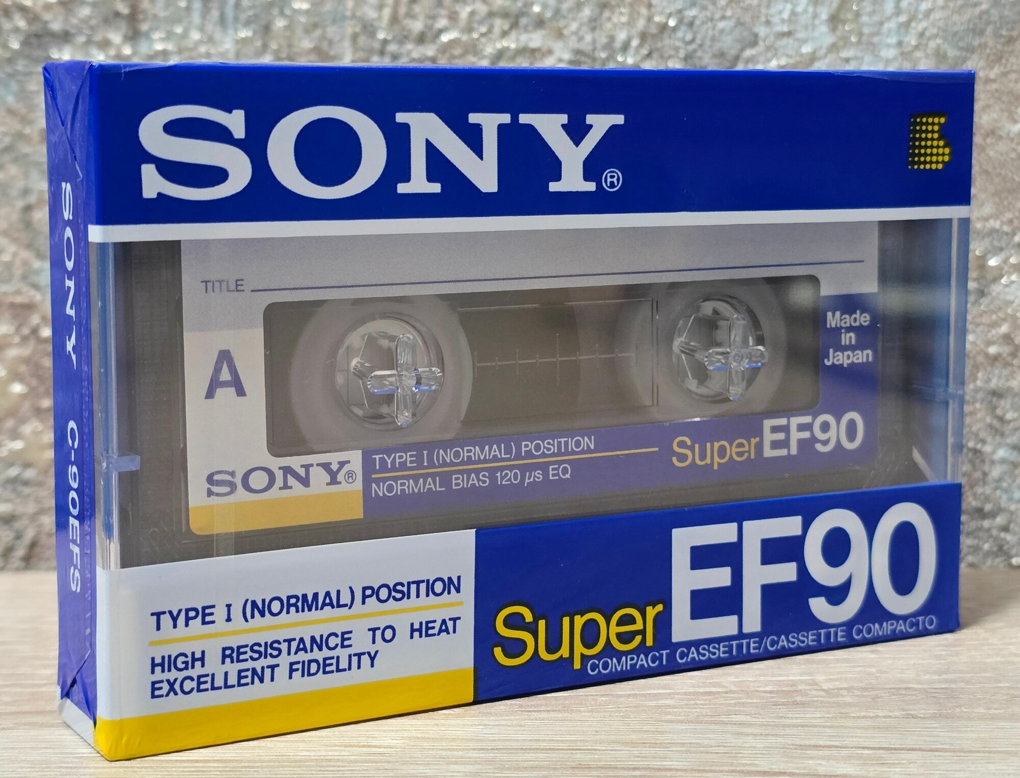 Аудиокассета SONY Super EF90 — фото 1
