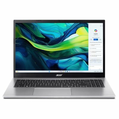 Ноутбук Aspire Go AG15-42P-R91K AMD Ryzen 5 7430U, 2.3 GHz - 4.3 GHz, 8192 Mb, 15.6" Full HD 1920x1080, 512 Gb SSD, AMD Radeon Graphics, No OS, серебристый, 1.78 кг, NX. J7XEX.017