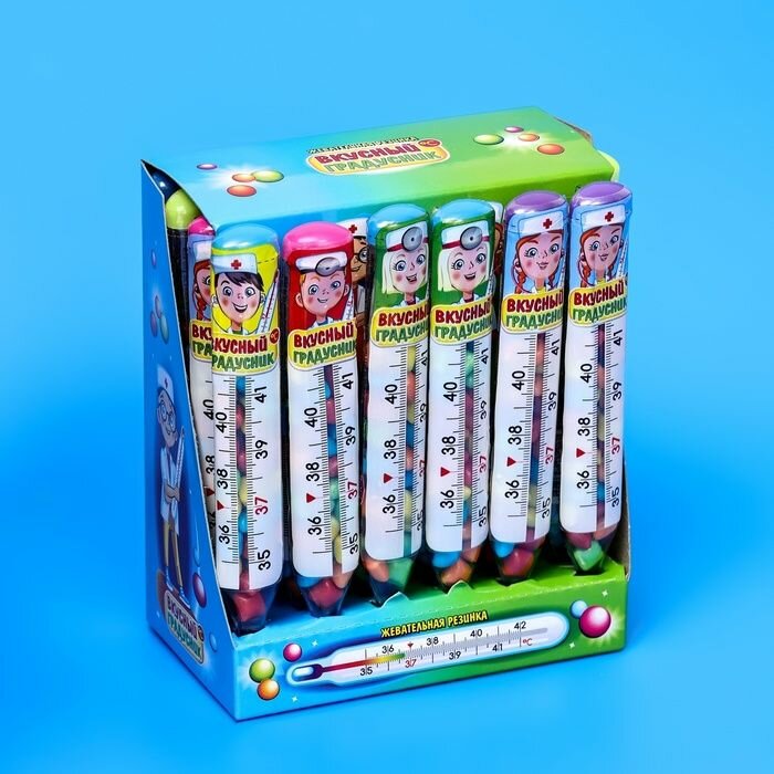 Жевательная резинка Вкусный градусник , 7 г