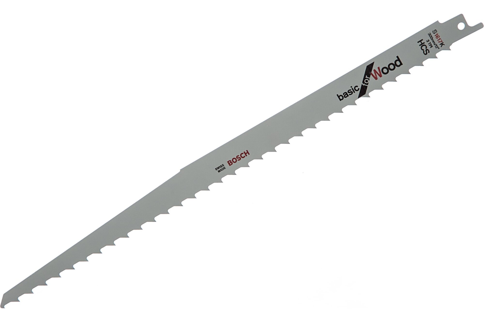 Полотно пильное по дереву 5 шт. 300х1.25 мм (прямой рез) Bosch 2608650679