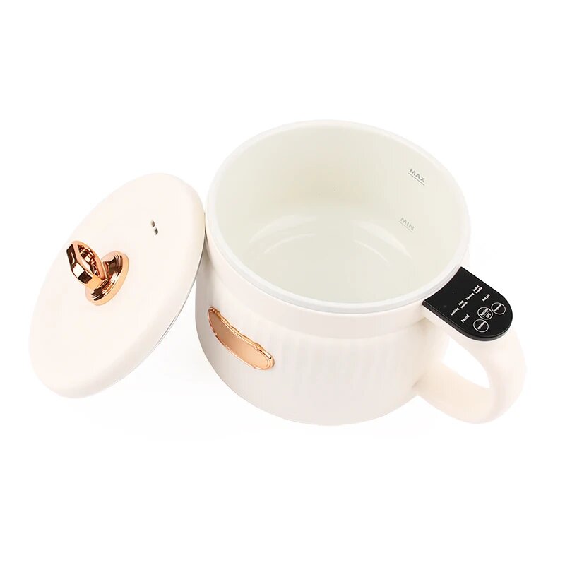 Керамическая кружка с крышкой, White White 1.6L