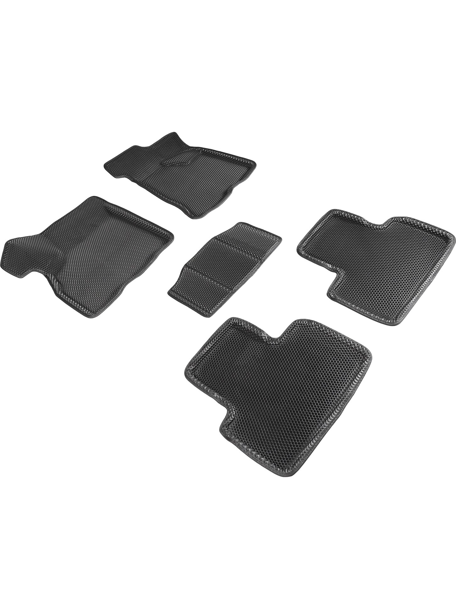 Коврики EVA 3D соты для Lada Priora 2007-2018 Seintex 95179