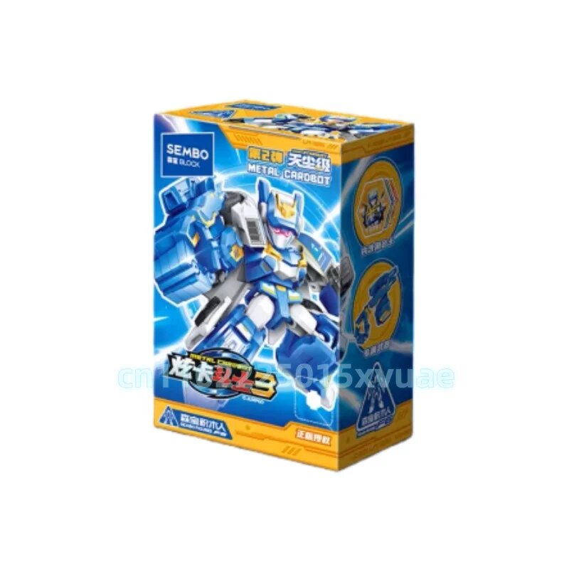 SEMBO BLOCK Metal Card Bot 2, синий