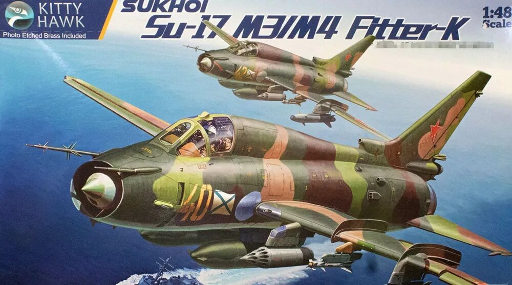 Kitty Hawk 80144 1/48 Сухой Су-17М3/М4 Сборная модель самолета