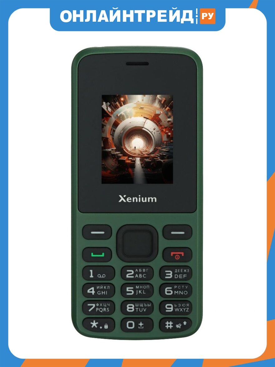 Мобильный телефон Xenium X175 Зеленый