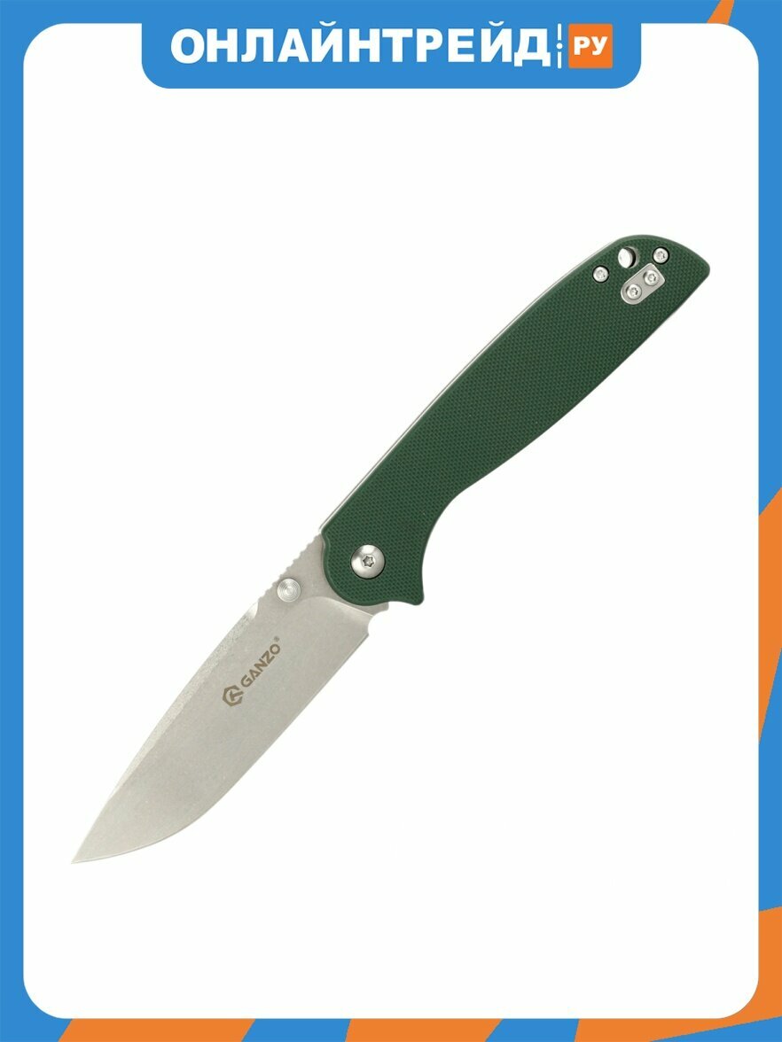 Нож туристический Ganzo G6803-GB зеленый