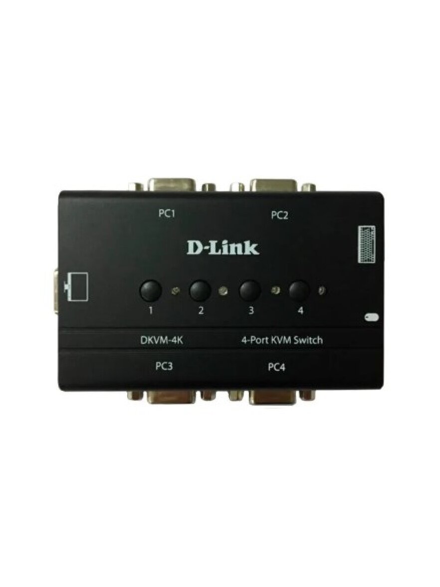 KVM-переключатель D-link DKVM-4K/B3 — фото 1