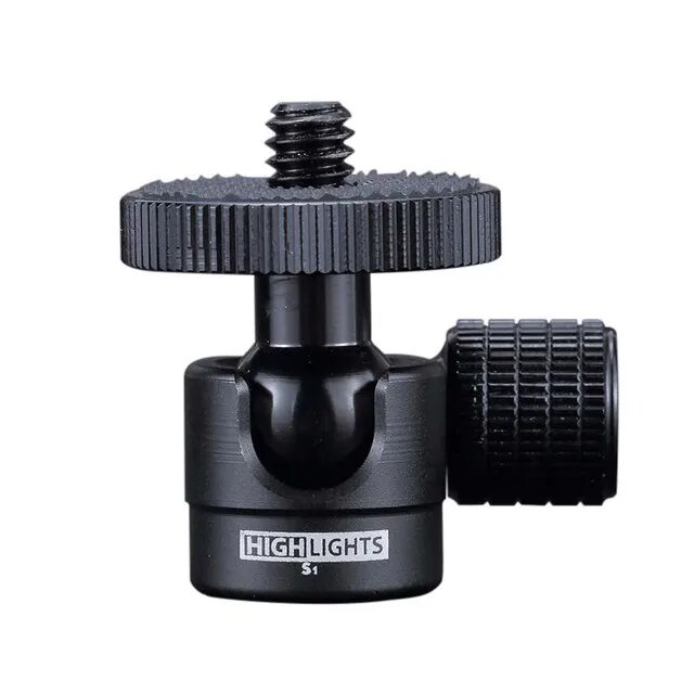 Penivoo мини штативная головка 360° алюминиевая 1pcs S1