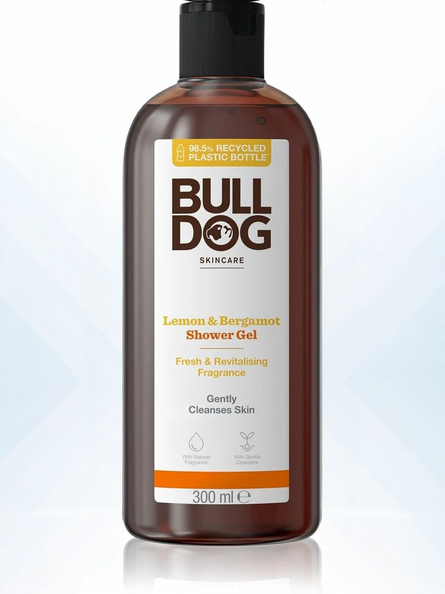 BULLDOG Гель для душа с лимоном и бергамотом Lemon & Bergamot Shower Gel 300 мл
