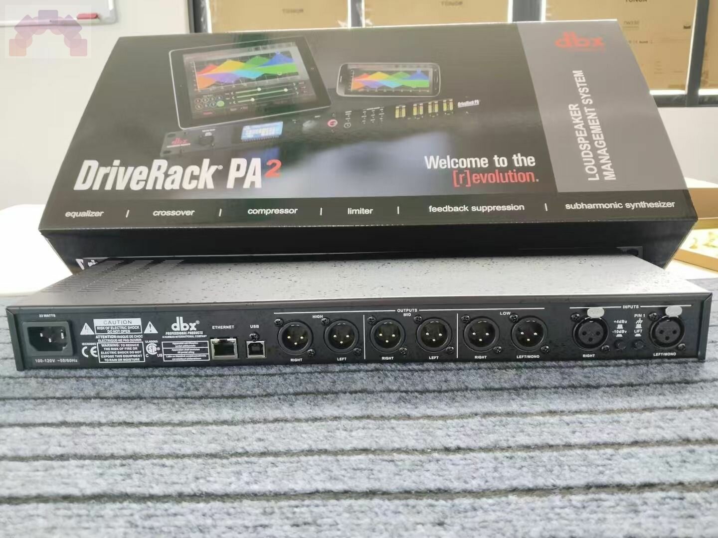 DBX DriveRack PA2 Спикер процессор — фото 1