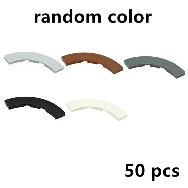 Леду блочные конструкторы кирпичики гладкие 27507-random