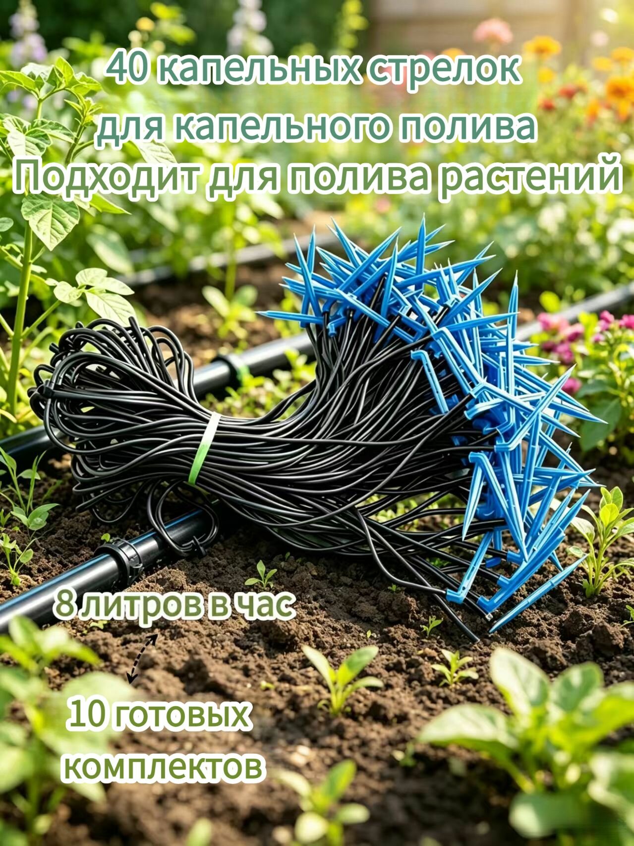Комплект капельного полива, Пластик