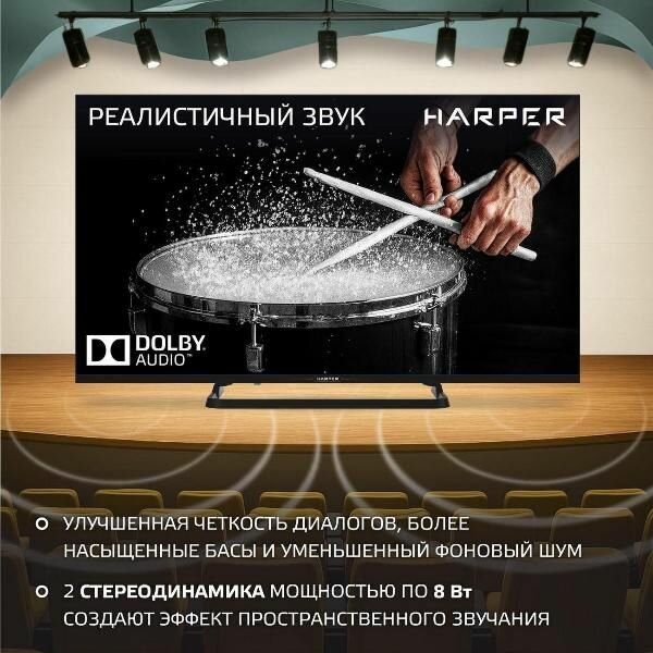 Телевизор Harper 40F685TS — фото 1