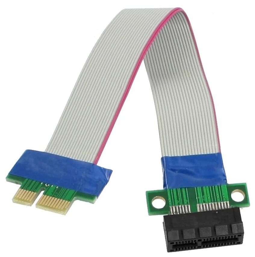 Удлинитель PCI-E x1(m) --> PCI-E x1(f) 18 см Espada