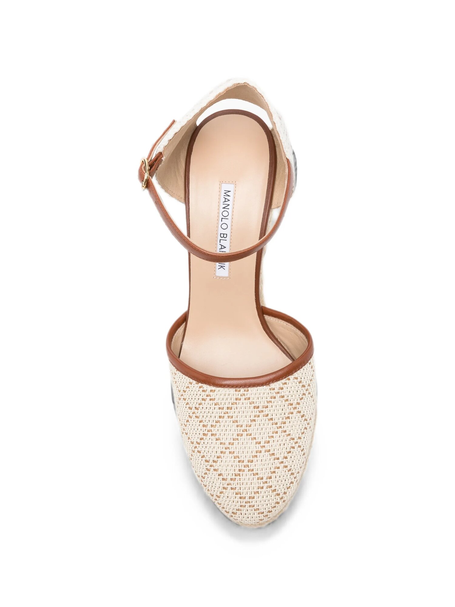 Эспадрильи Manolo Blahnik Espadrahi wedge espadrilles, размер 36, разноцветный — фото 1