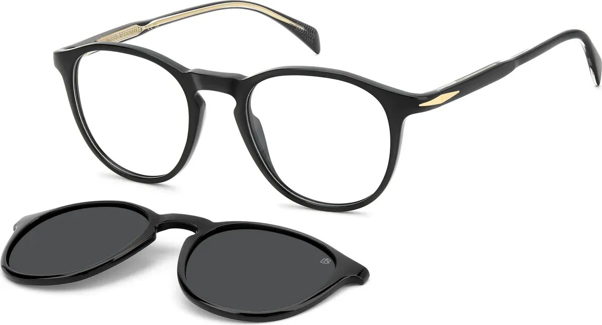 Оправа David Beckham DB 1018/C 807, тип оправы ободковая, материал оправы ацетат, пол мужские, форма оправы круглая